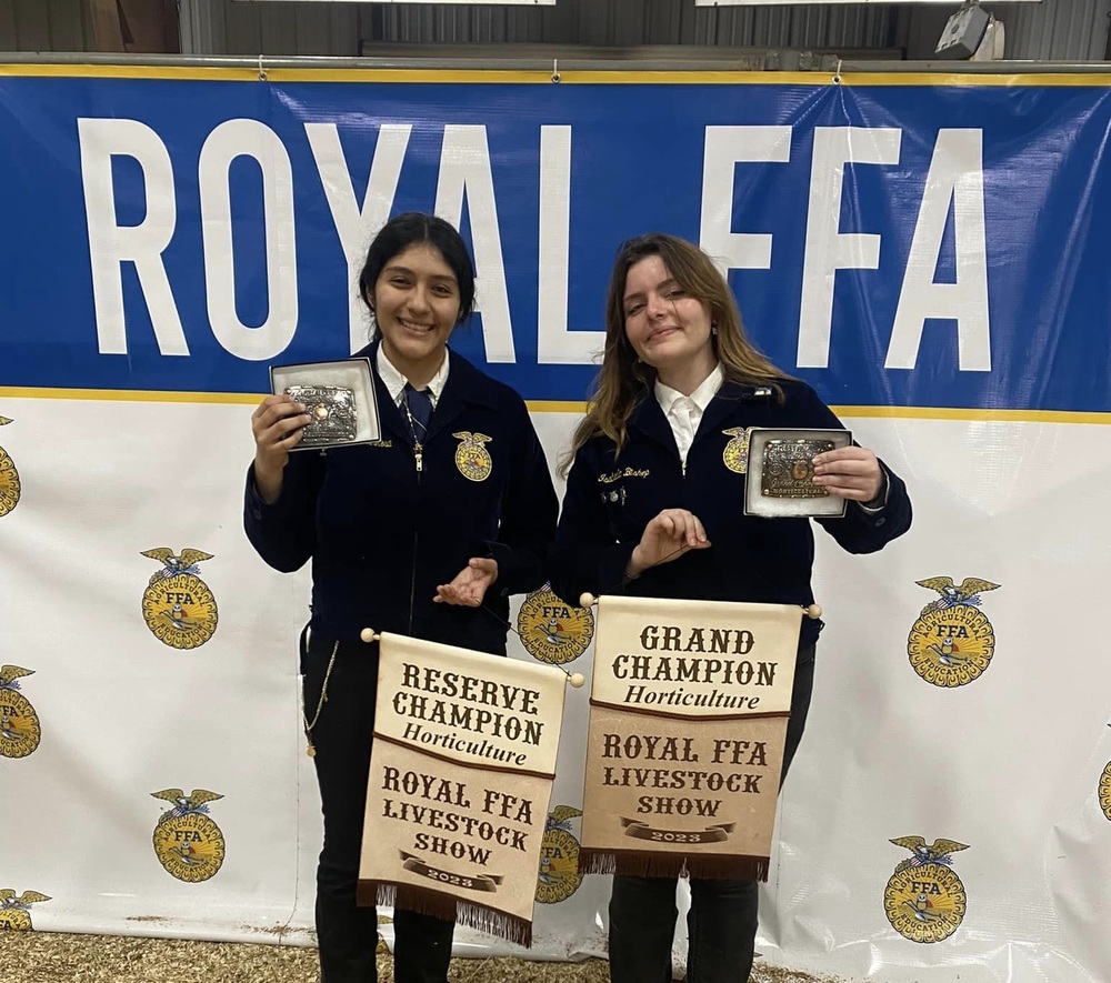 Royal FFA Poultry & Horticulture Show Results | Royal ISD Administration