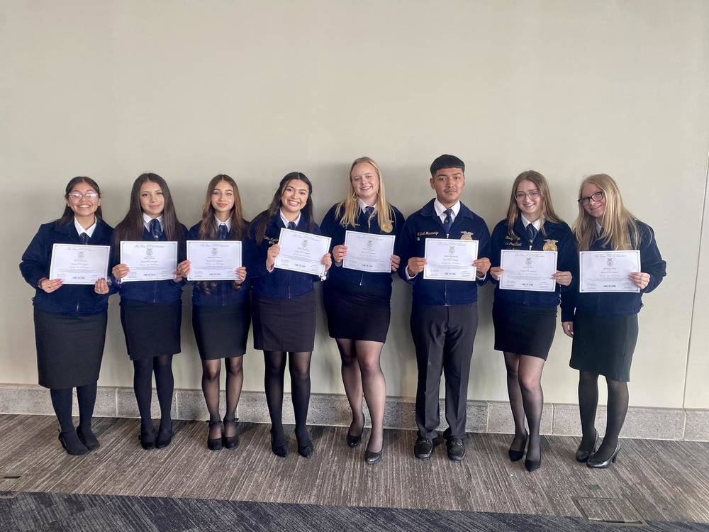2023 Texas FFA Lonestar Degree Recipients | Royal ISD Administration