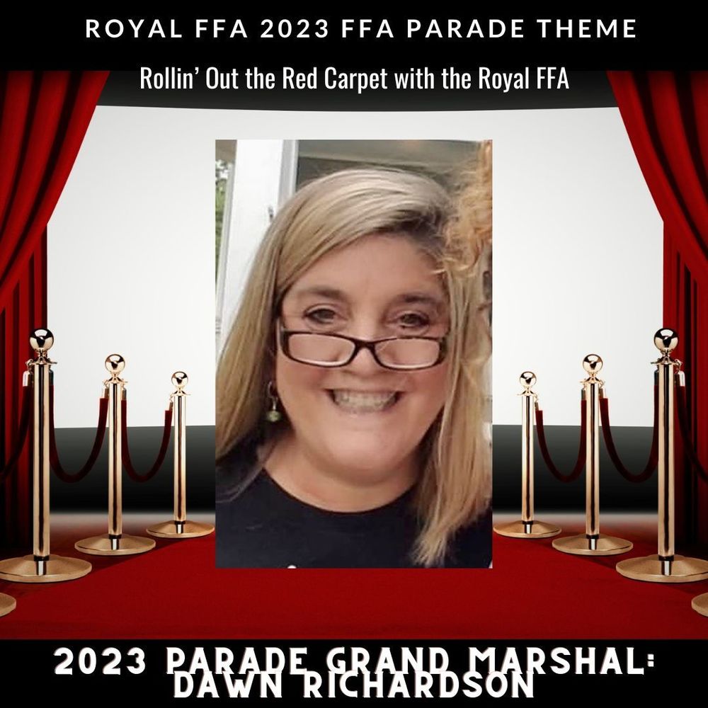 Royal FFA Announces 2023 Parade Grand Marshal | Royal ISD Administration