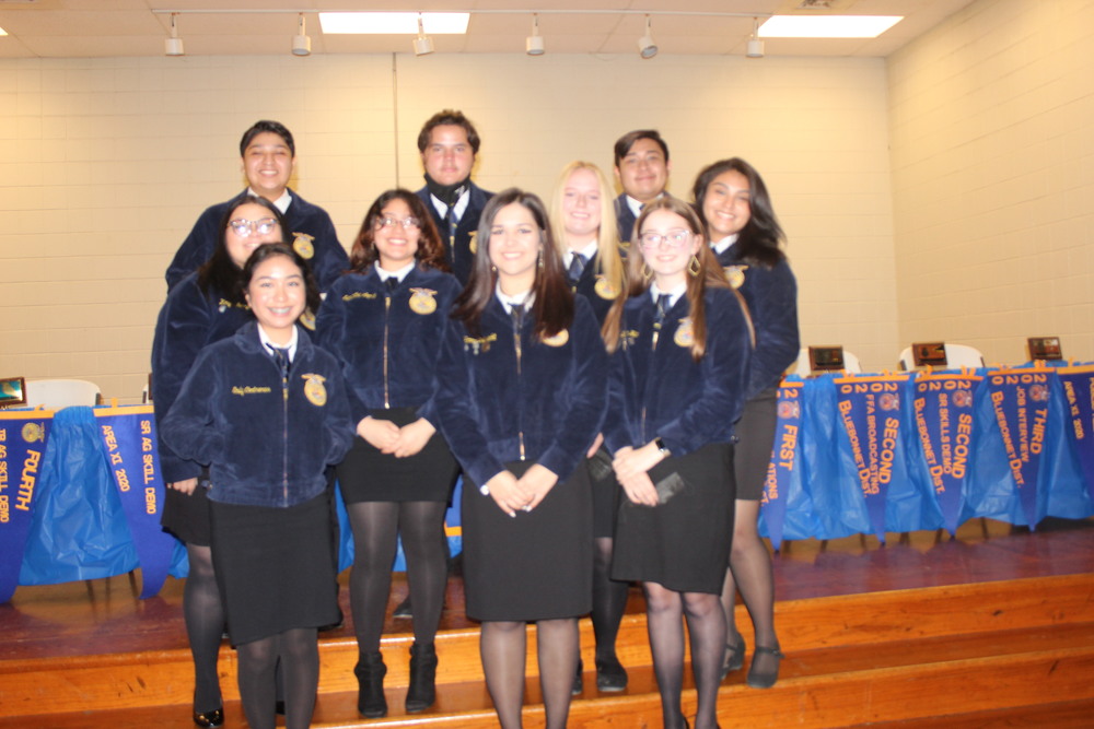 Introducing the 2021-2022 Royal FFA Officer Team | Royal ISD Administration