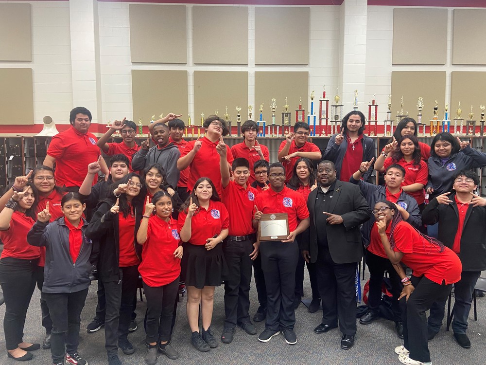 Royal Band Achieves Superior Rating At UIL Concert And Sight Reading 