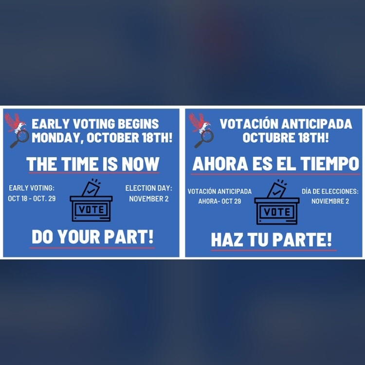 Early voting ends TOMORROW! Do your part, vote today | Royal ISD ...